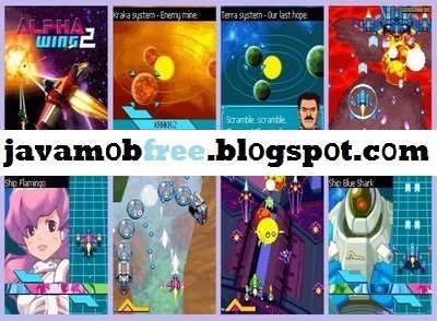 DOWNLOAD JAVA GAMES MOBILE PREMIUM: Alpha Wing 2 v1.0.2 (240x320)