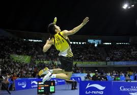 Lin Dan Jump Smash Wallpaper