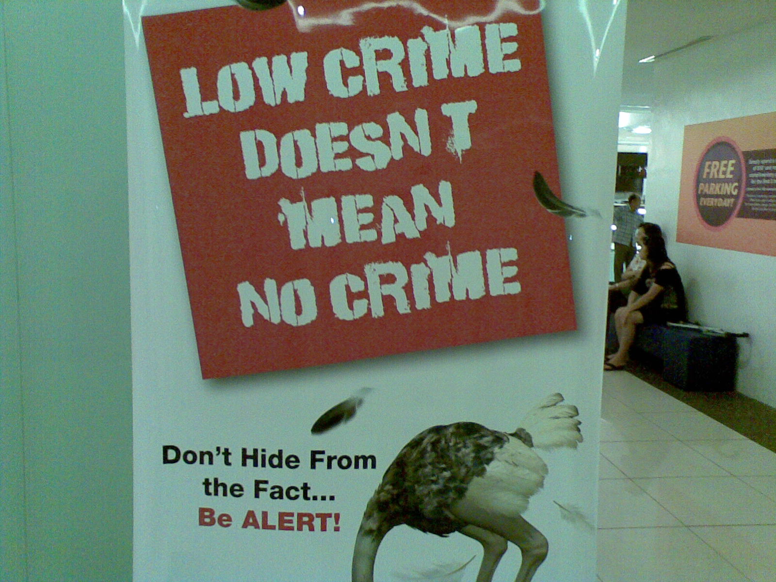 Talk Kuku Session: Low crime doens't mean NO crime