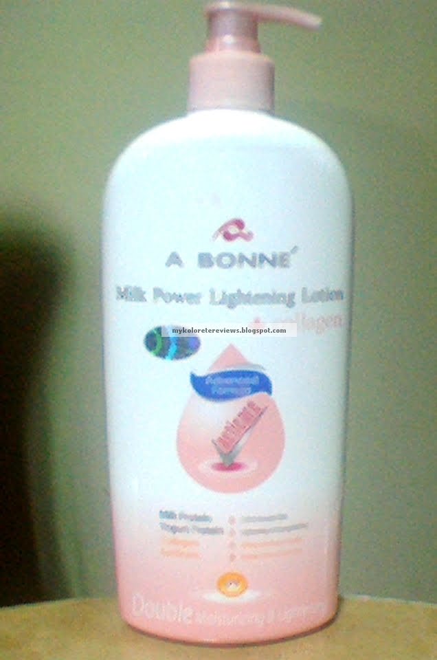 My Kolorete Reviews: A Bonne Milk Power Whitening Lotion + Collagen
