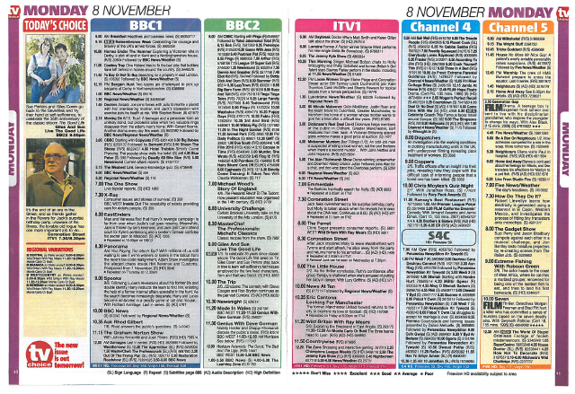 Matilda Cook's Media Studies: Soap Opera TV Listings Analysis