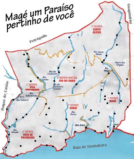 Ecologia Social: Mapa de Magé