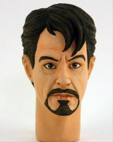 dandiddisdothat: 1/6 scale Tony Stark Ironman headsculpt by C.Howes