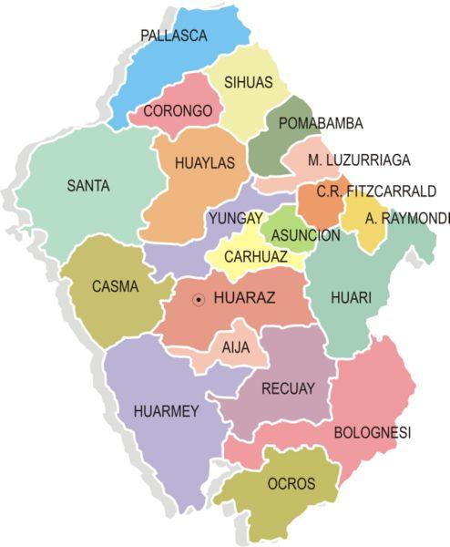 DIBUJOS DEL MAPA DE ANCASH