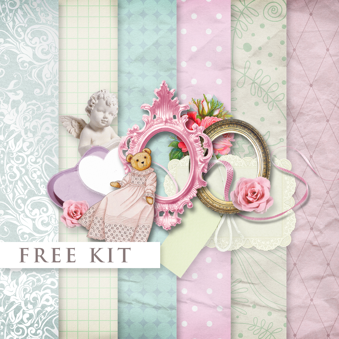 Scrap. DOT: First Freebies Kit