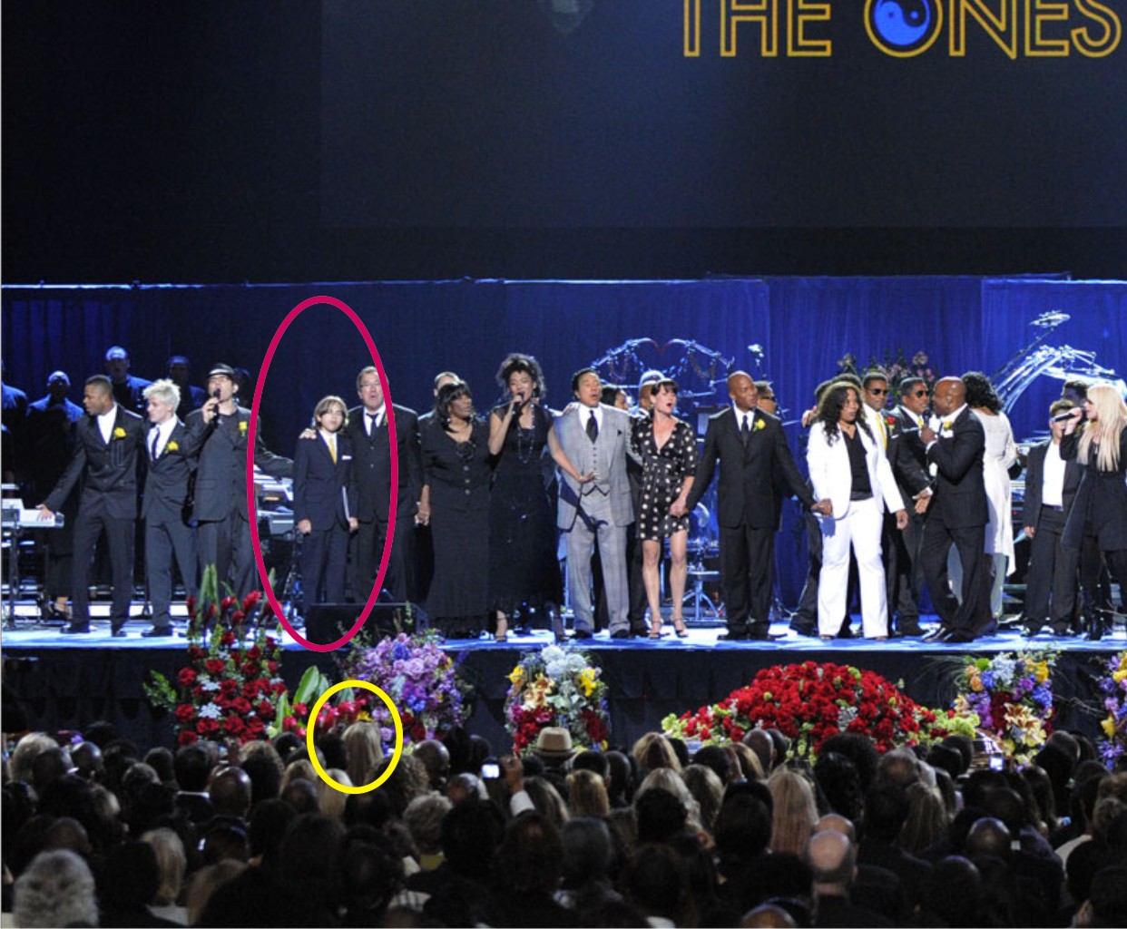 La falsa muerte de Michael Jackson!: Fotos interesantes del Memorial...