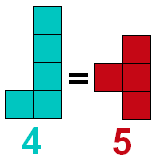 Skeptic's Play: Polyomino equations