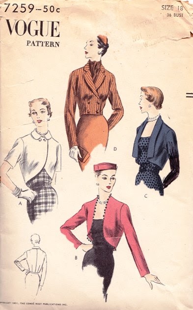 Gertie's New Blog for Better Sewing: Boleros: Yea or Nay?