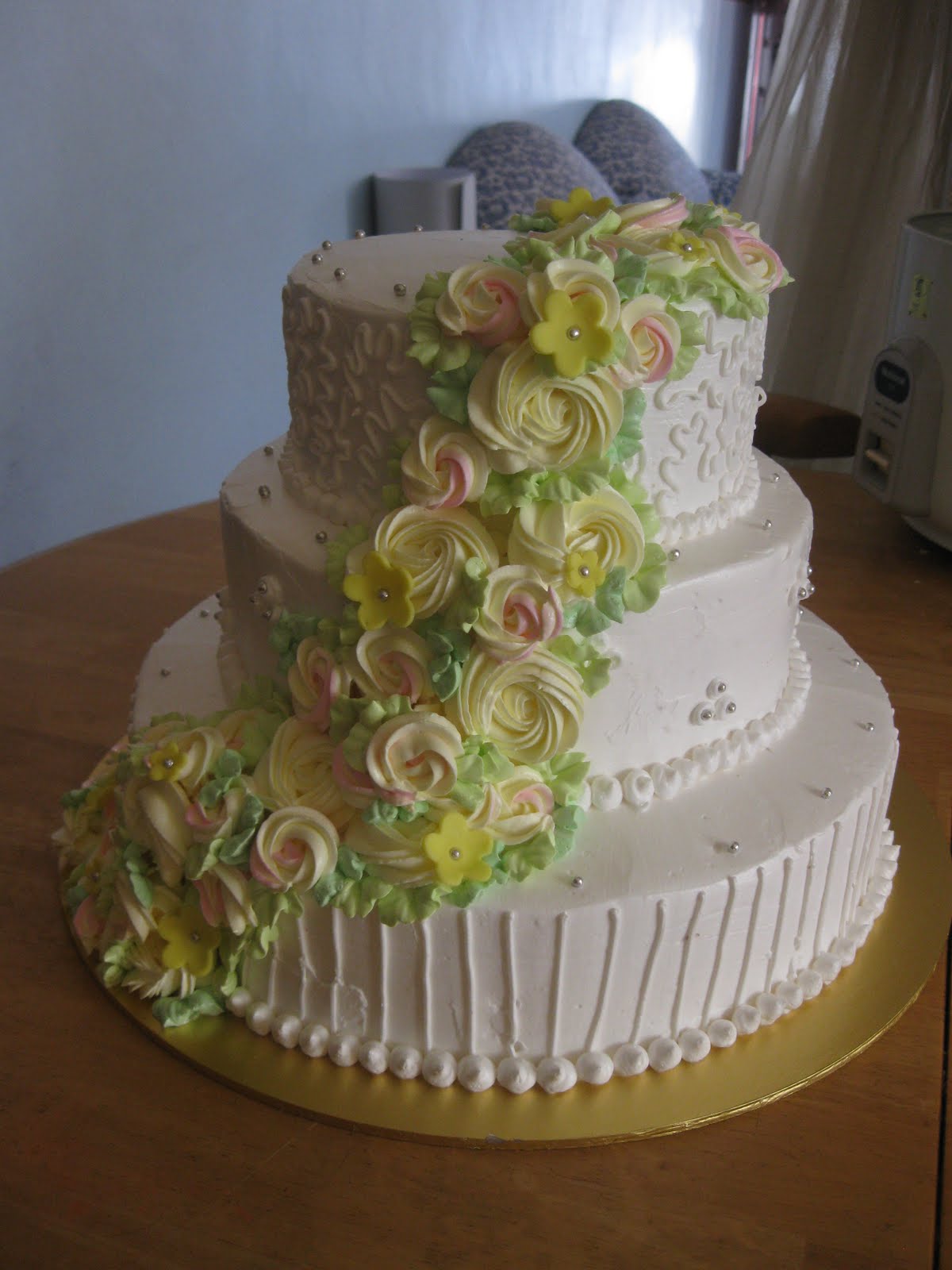 wedding kek-zidah - awincupcake