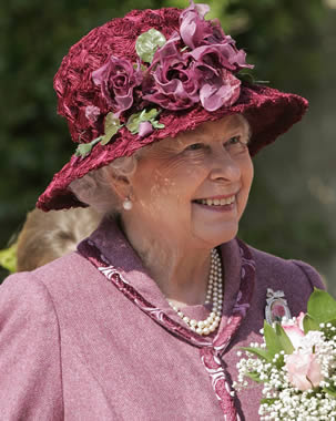 Girls Wearing Hats: A Hat Fit for a Queen - Happy Birthday Queen Elizabeth