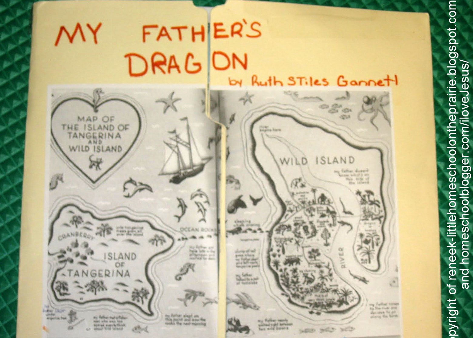 Little Homeschool on the Prairie: My Fathers Dragon Lapbook