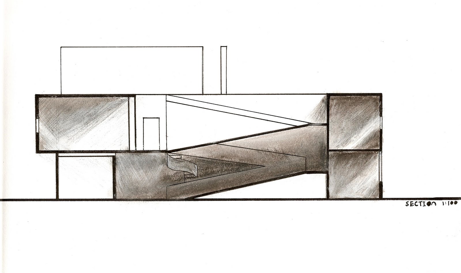 Jahan Faeghi Design Studio Three: Poche - Section