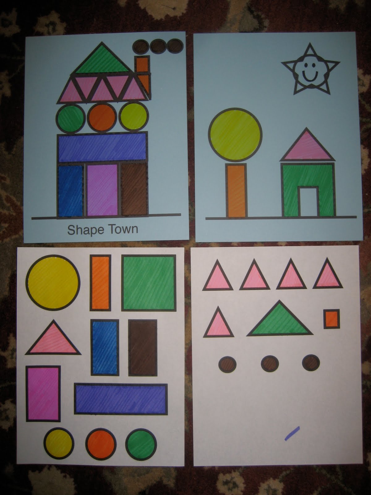 Toddler Approved!: Mom Project: Shape Town
