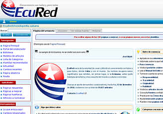 .: EcuRed, la wikipedia de la confusión