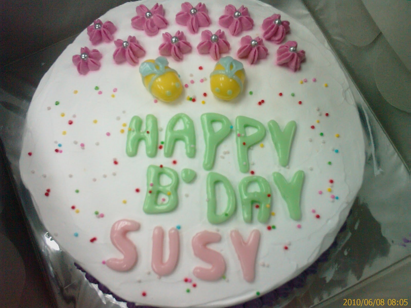 Baking & Cooking: Happy Birthday To Susy!