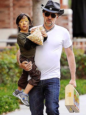 Little Seouls Blog: Nicolas Cage's Son Kal-el