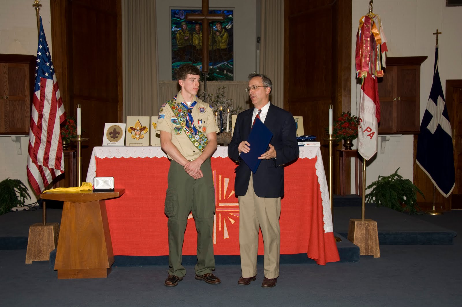 Megan Zeller Photography: Ben's Eagle Scout Ceremony