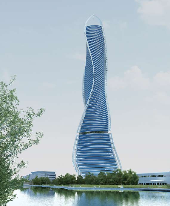 Emiratos Árabes Un Sueño Realidad: Rotating Tower, Dubai, EAU