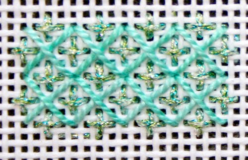 Rittenhouse Needlepoint: Stitch of the Week: Double Cross