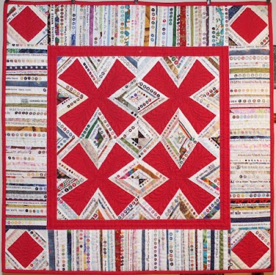 Selvage Blog: Bari's Little Red Zinger Quilt