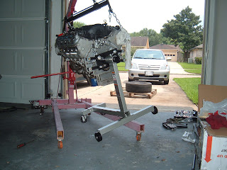 Zigz Auto Notes: LS1 - Part 1: Getting the engine onto an engine stand