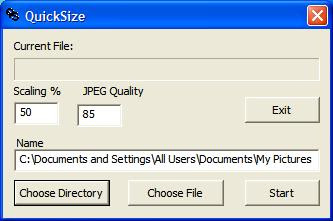 Resize & Compress Multiple JPEG Images At Once - Download Windows Software