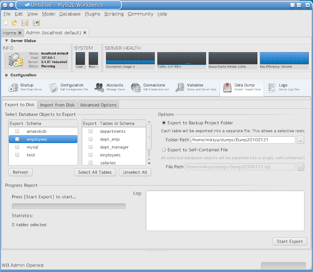 漢(オトコ)のコンピュータ道: そろそろMySQL Workbench 5.2についてひとこと言っておくか。