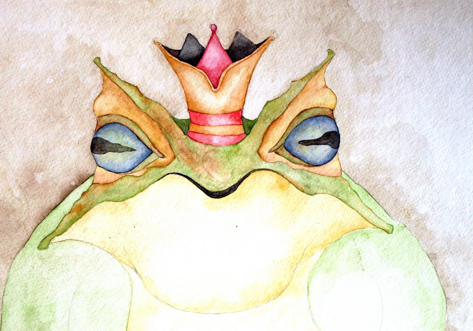 Sofie Says Meow: Frog King in process