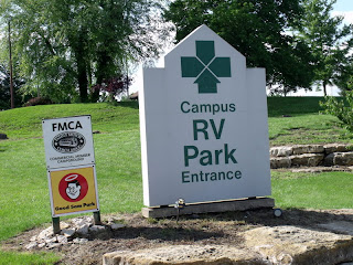 Bruce and Margie's Full Time Journey: RV PARK REVIEW: Campus RV Park ...
