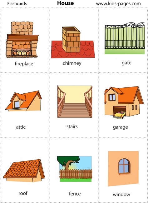 ENGLISH LESSONS - Children: LESSON 23 - Prepositions and House