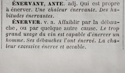 Le blogue de Pierre Bouillon: Sens oublié du mot ÉNERVER.