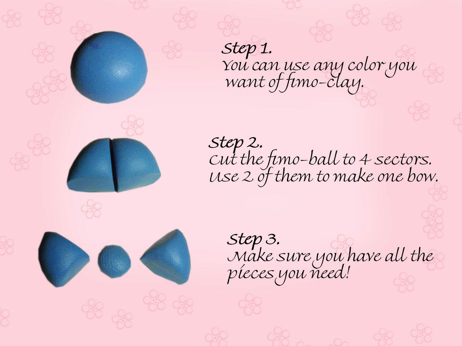 Nail Corner: Fimo tutorial part 3 - Bow!
