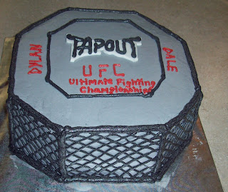 Lucetta's Legacy: UFC Cage Fighting Cake