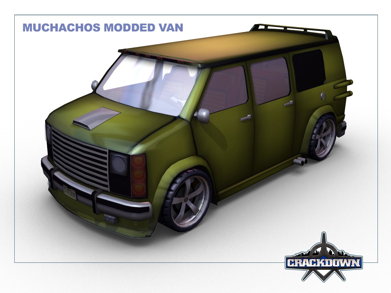 Gary Thomson 3D Artist: Crackdown Outsourced Vehicles