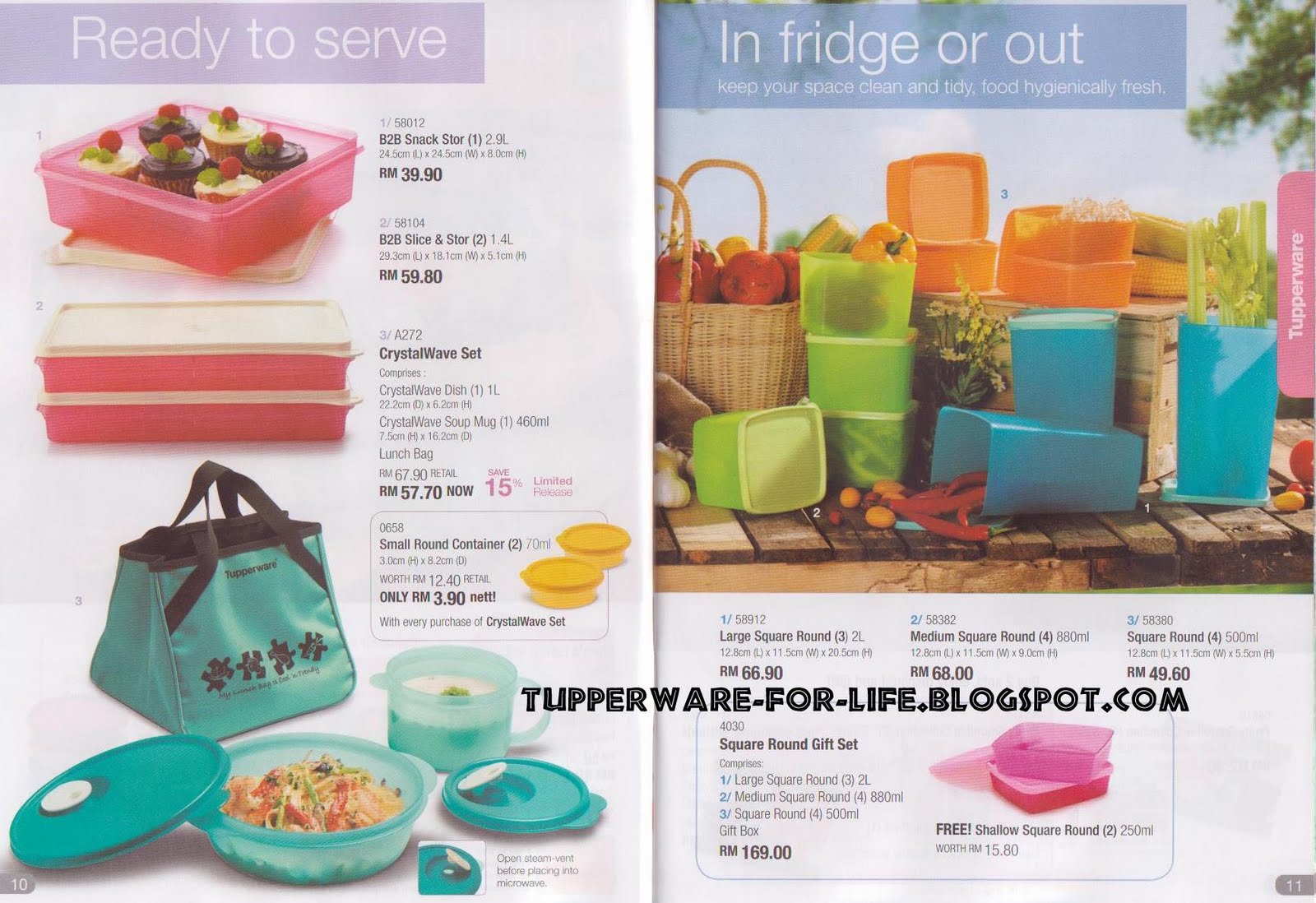 TUPPERWARE LATEST CATALOGUE APRIL 2010 | Tupperware Malaysia Online