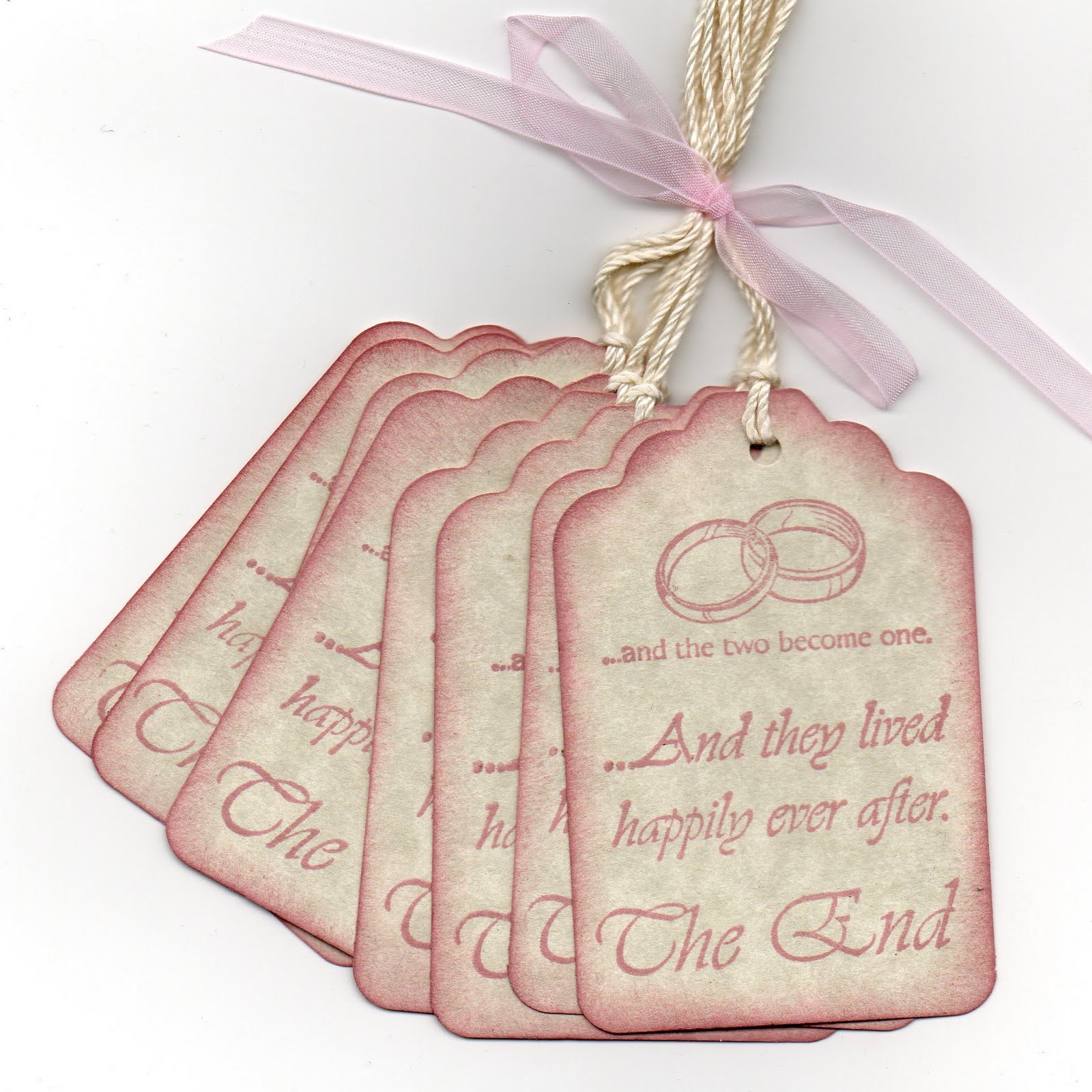 Creative Chatter: Wedding Wish Tags