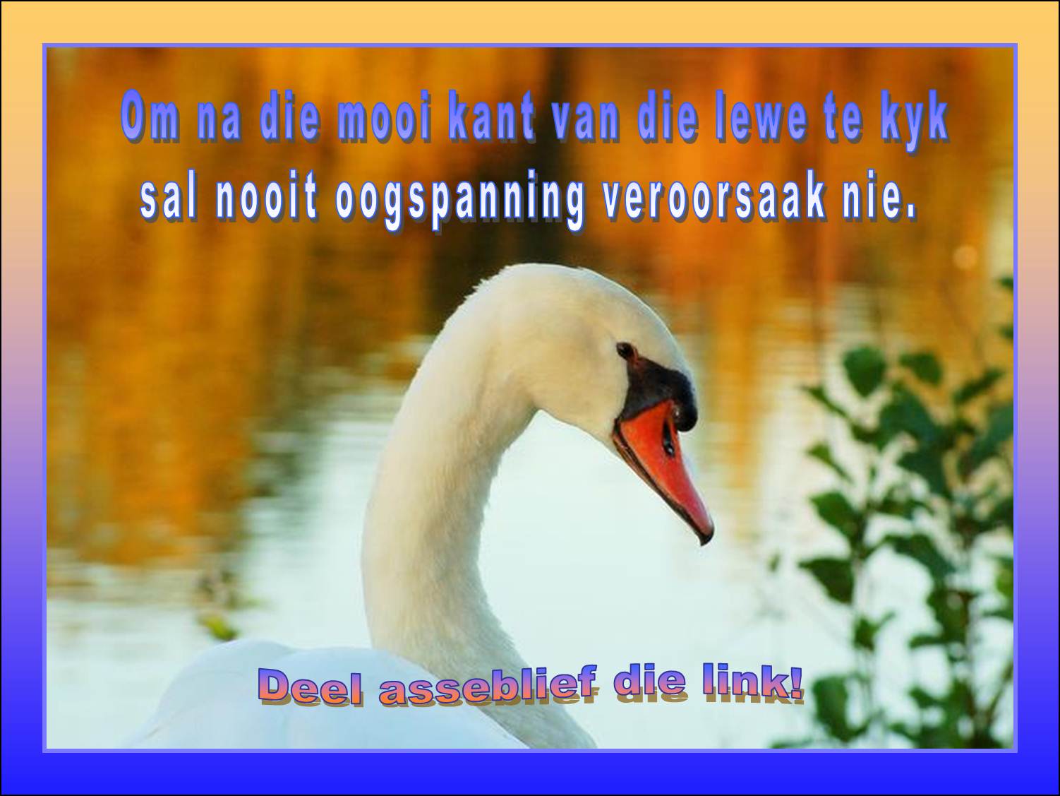 Let's Talk About It...: 3. Mooi Gedagtes