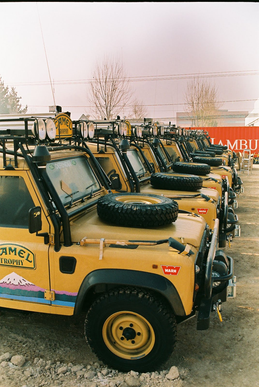 Camel Trophy Rally 1998, Chile: In the Parking Area