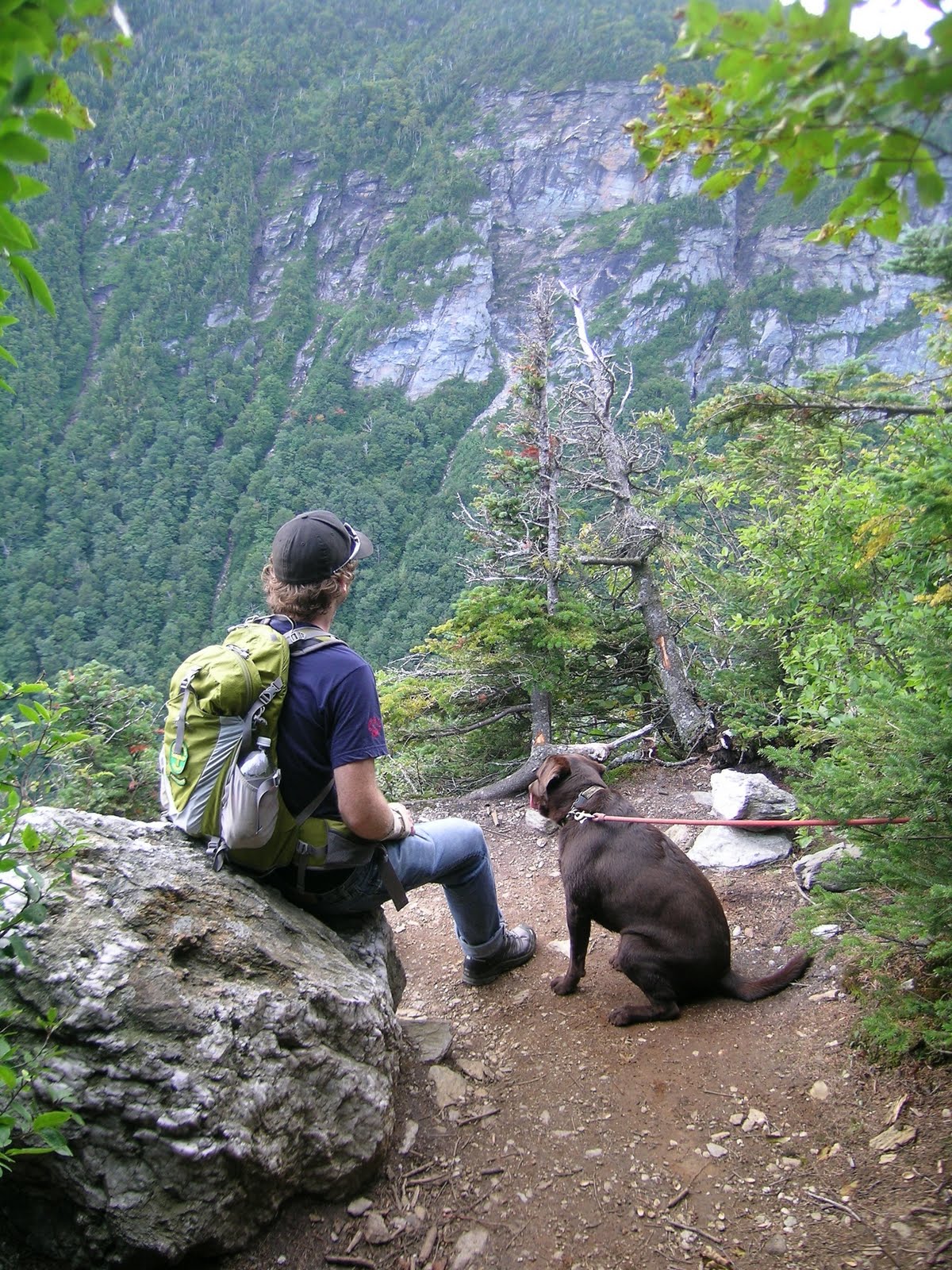 Green Mountain Lines: Atop an elephant.