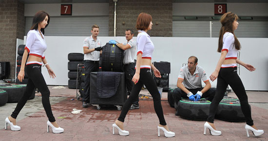 Asiabulous: Race Queen (or princess if you wish) at Korean GP