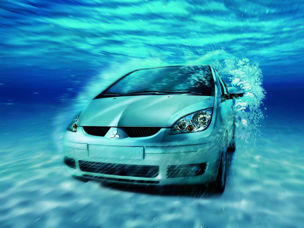 Ocean: Car Underwater Wallpaper
