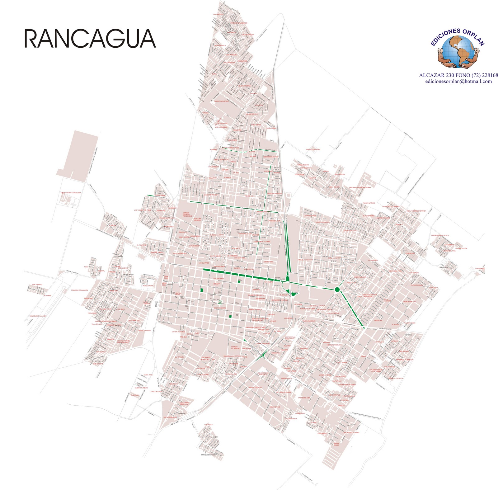 Rancagua: Plano Regulador de Rancagua