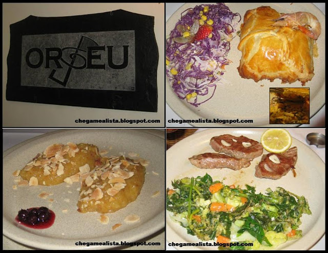 Marco R Vieira: 'chega.me a lista' │Restaurante ORFEU