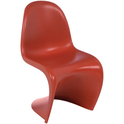 HOME STYLING ON A SHOESTRING: Red Wave Chair