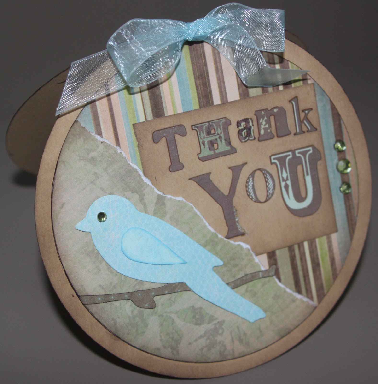 KPWD: Blue Bird 'Thank You' Card