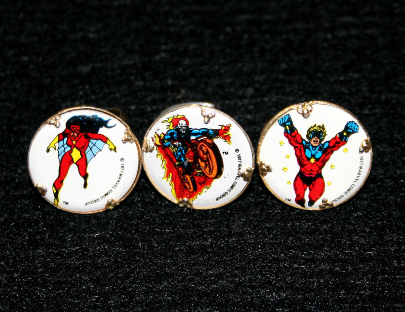 Mighty Marvelmania Museum: Marvel superheroes buttons