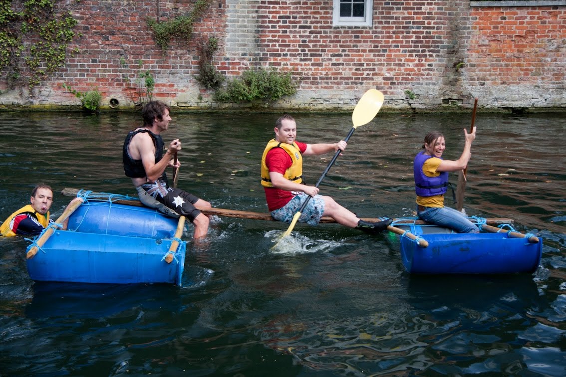 Church Farm, Ardeley: Ware Raft Race