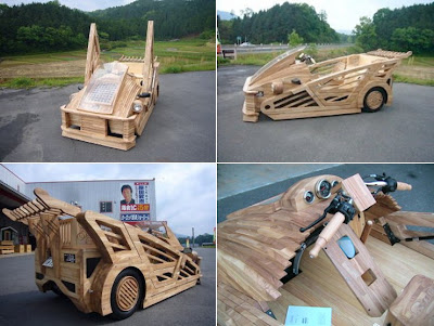 Damn Amazing: 5 of the world’s best (drivable) wooden cars