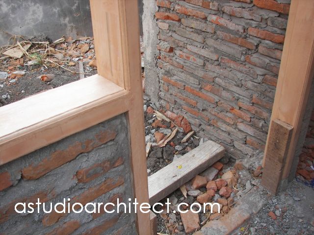 Dinding bata untuk rumah tinggal