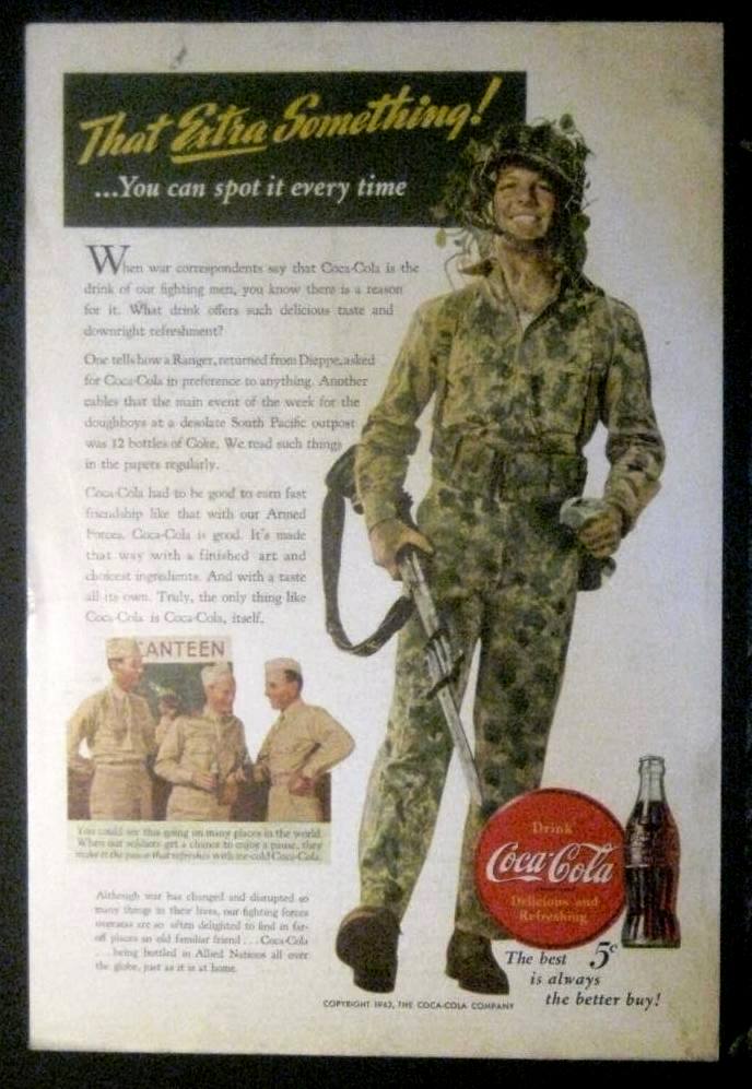 El Origen del Mundo: Coca Cola involved in the Second World War